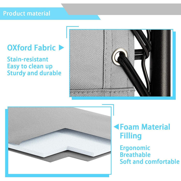 Devoko Zero Gravity Chair Patio Adjustable Lounge Chair Oversized Port